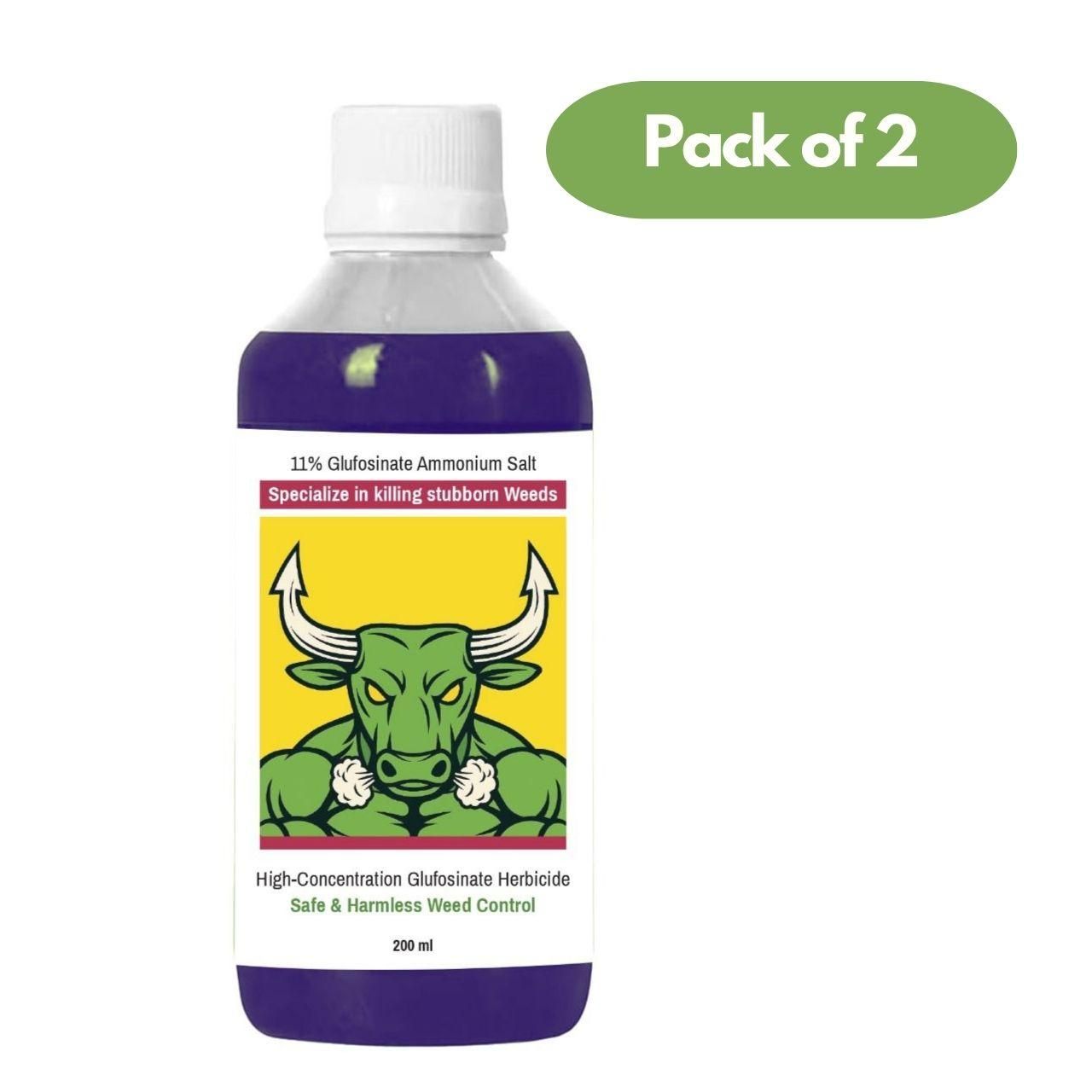 High-Concentration Glufosinate Herbicide All Crops,Organic (Pack of 2 ...